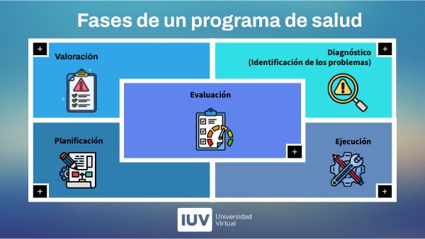 Fases de un programa de salud