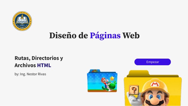 Rutas Directorios Y Archivos Html
