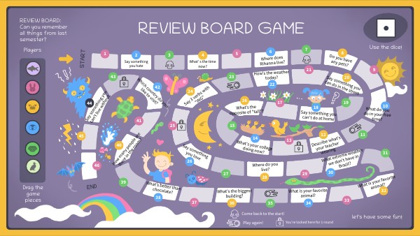 REVIEW ENGLISH BOARD GAME