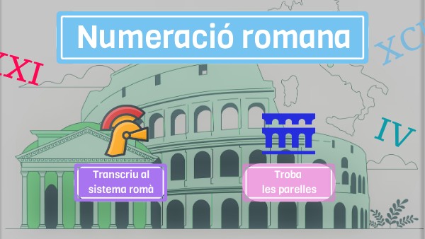 Sistema de numeració romà II