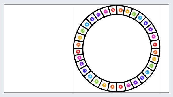 Circle Board Game Template