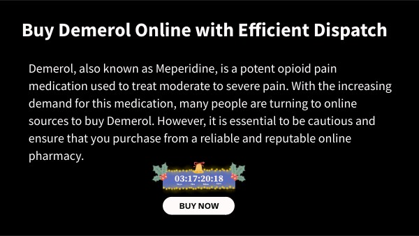Buy Demerol Online with Efficient Dispatch