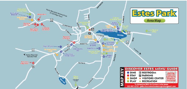 Discover Estes: Area Map