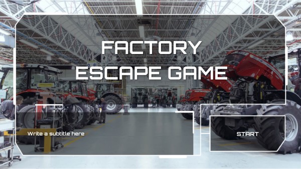 FACTORY ESCAPE GAME
