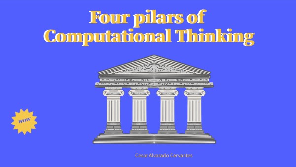 Four Pillars Of Computational Thinking