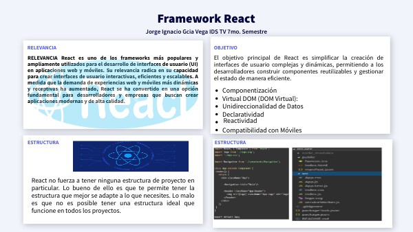 FRAMEWORK REACT