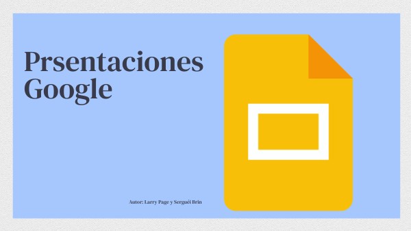 Presentaciones Google