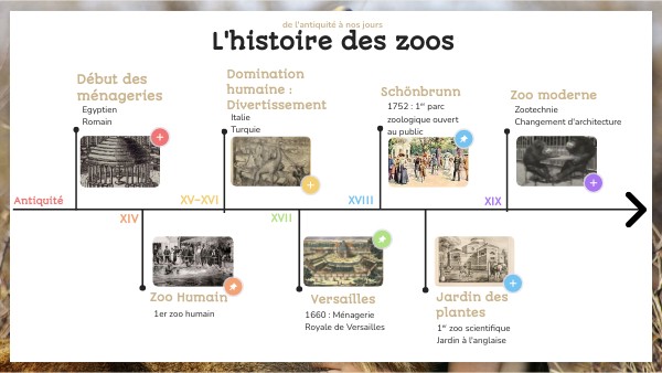 histoire des zoos