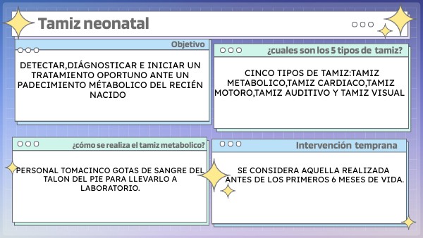 Tamiz neonatal