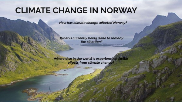 Climate Change in Norway