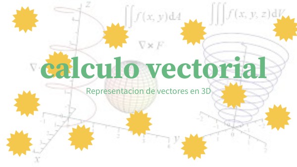 CALCULO VECTORIAL