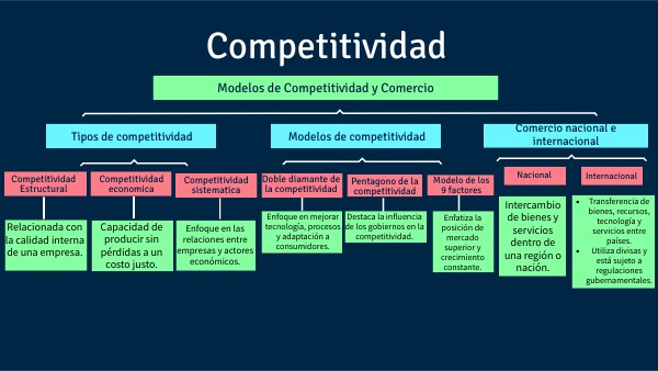 MAPA CONCEPTUAL competitividad