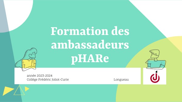 Formation ambassadeurs pHARe