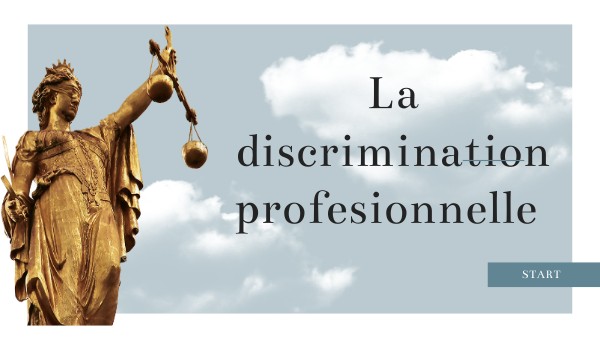 Copie - Discrimination professionnelle