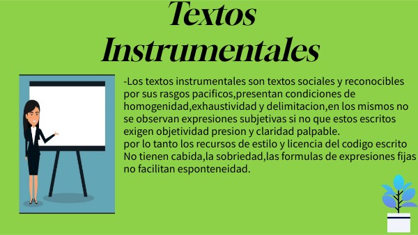 TEXTOS INSTRUMENTALES