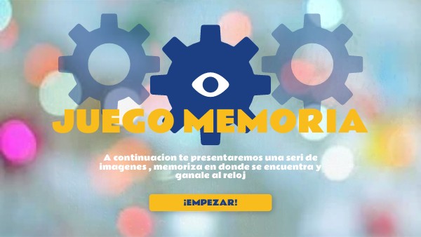 JUEGO MEMORIA