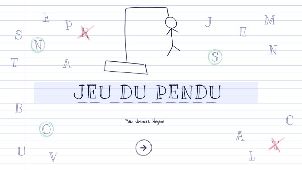 Jeu du pendu