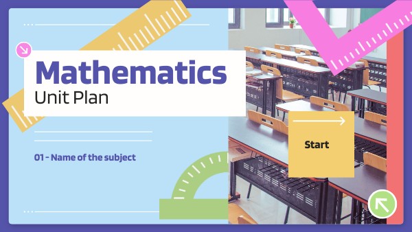 MATHEMATICS UNIT PLAN