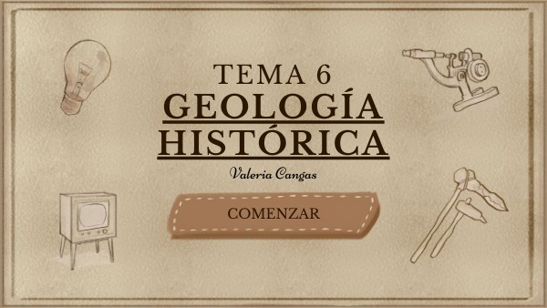 GEOLOGÍA HISTÓRICA