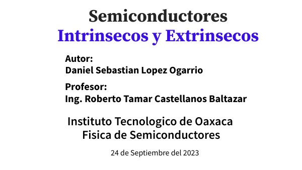 Intrínsecos y Extrínsecos