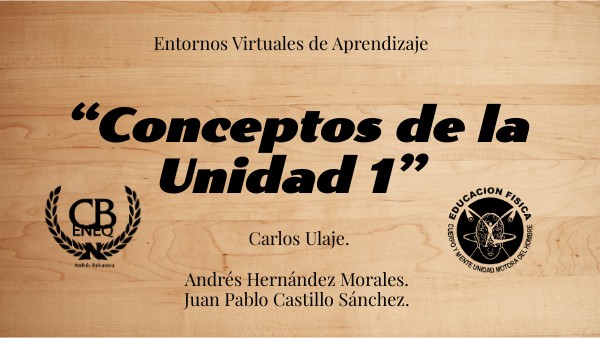 Conceptos de la Unidad 1