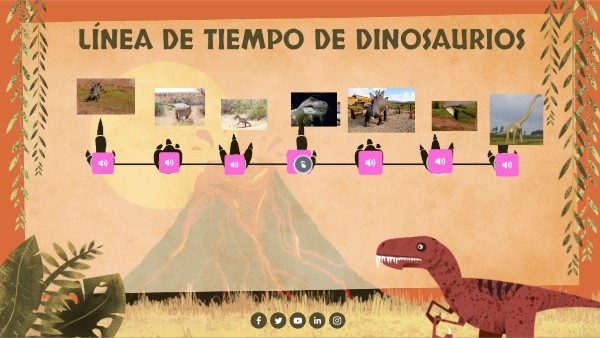 TIMELINE DINOSAURIOS