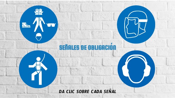 SEÑALES DE OBLIGACIÓN
