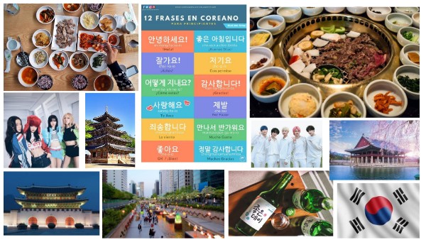 Collage corea del sur