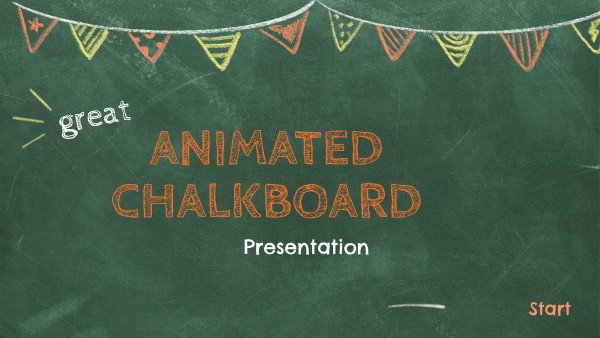 ANIMATED CHALKBOARD PRESENTATION