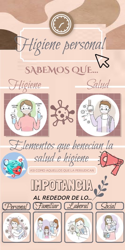 infografia higiene personal