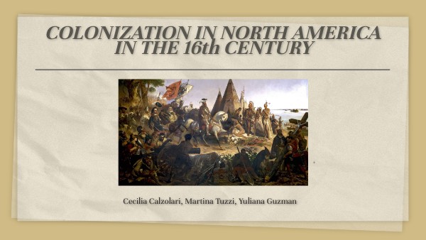 COLONIZATION