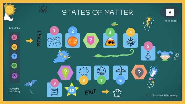 Game states of matter