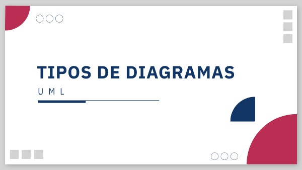 TIPOS DE DIAGRAMAS UML