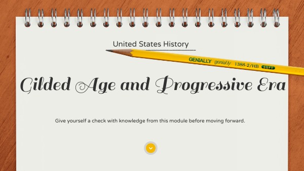Gilded Age And Progressive Era