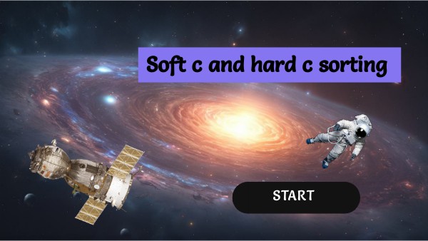 Soft c and hard c sorting