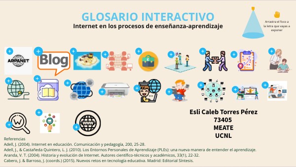 Glosario Interactivo Internet en los procesos de enseñanza-aprendizaje