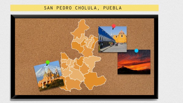 MAPA SAN PEDRO CHOLULA
