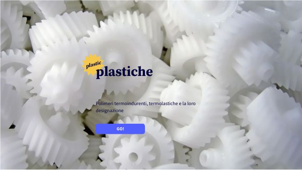 polimeri termoindurenti e termoplastici