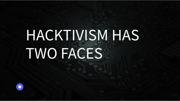 The truth behind hacktivists