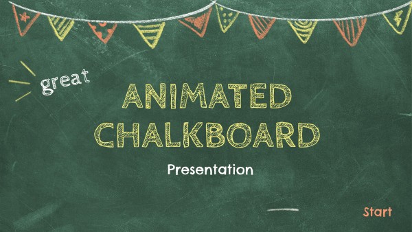 ANIMATED CHALKBOARD PRESENTATION
