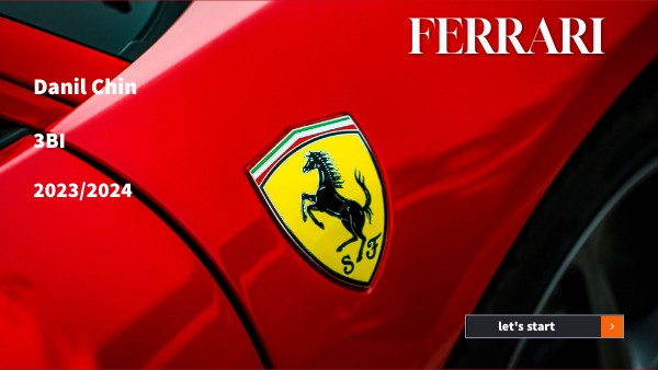 FERRARI PRESENTATION