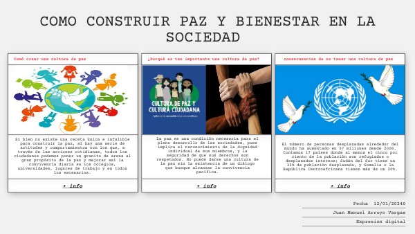 Comó construir paz en la sociedad