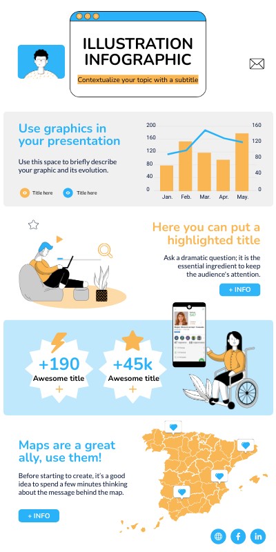 Infográfico Ilustração