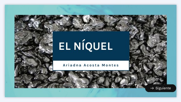 El níquel