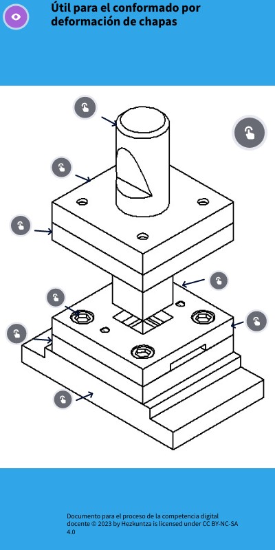 Troquel sencillo accesible