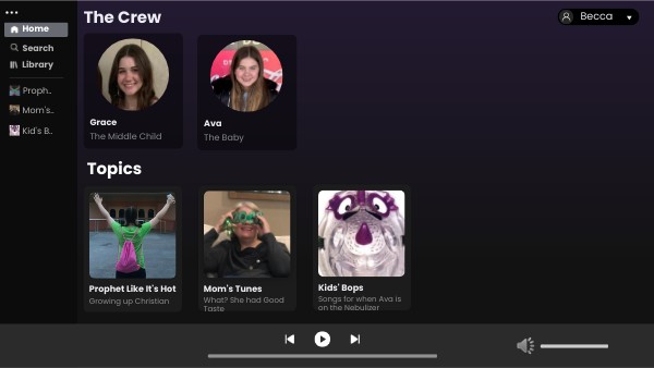 Spotify-Themed Template