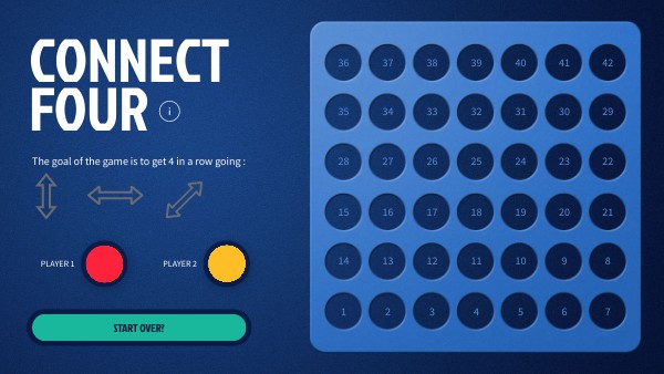 CONNECT FOUR GAME