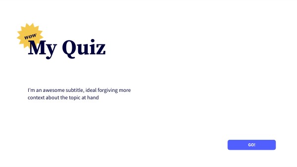 Essential Quiz