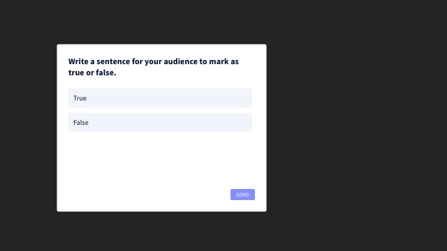 Basic interactive video