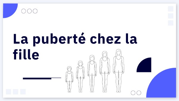 exposé puberté chez la fille